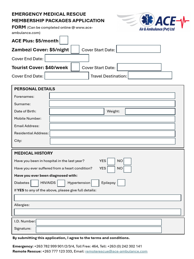 NEW EMR Membership Form | PDF