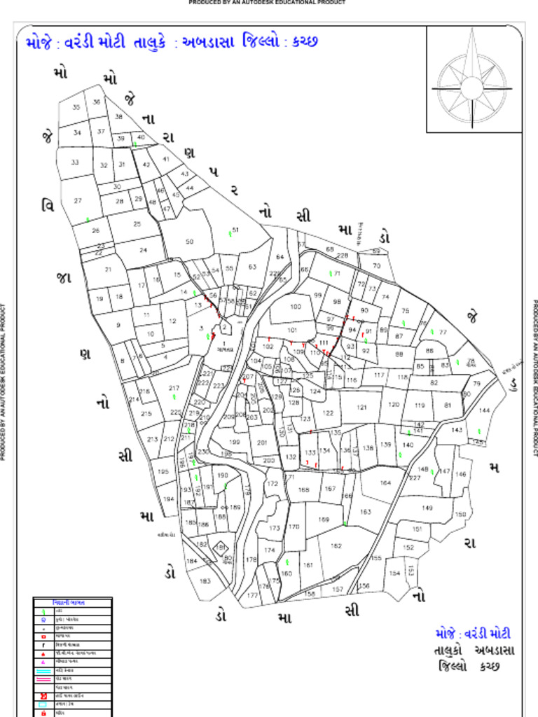 Varandi Moti Village Map 2017 | PDF
