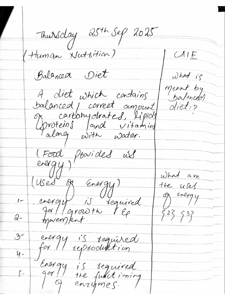 Human Nutrition. | PDF