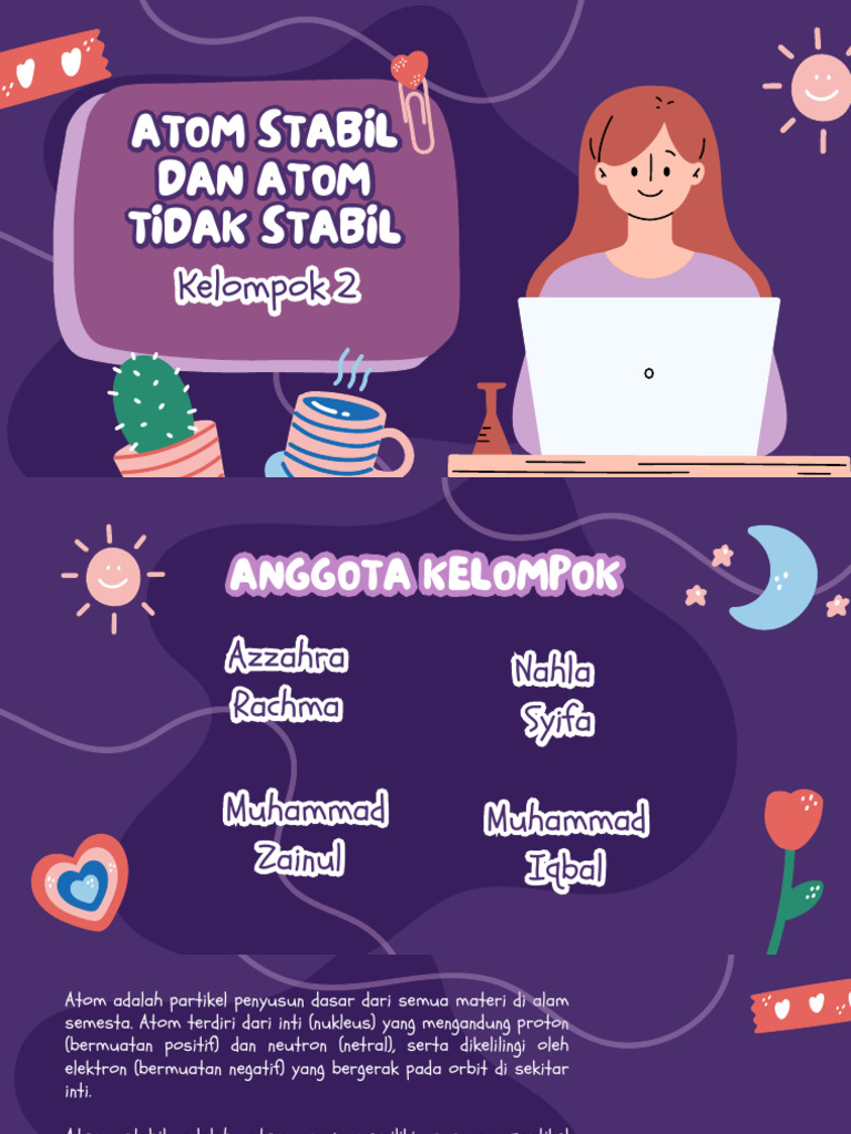 ATom Stabil Dan Atom Tidak Stabil | PDF