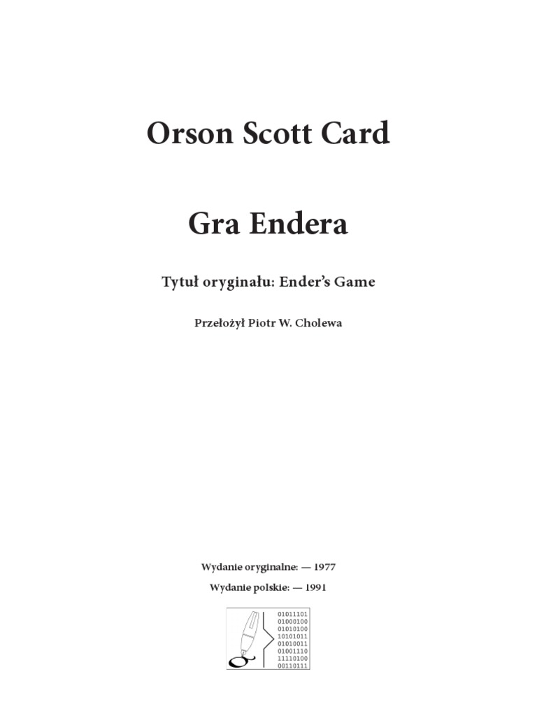 Gra Endera | PDF