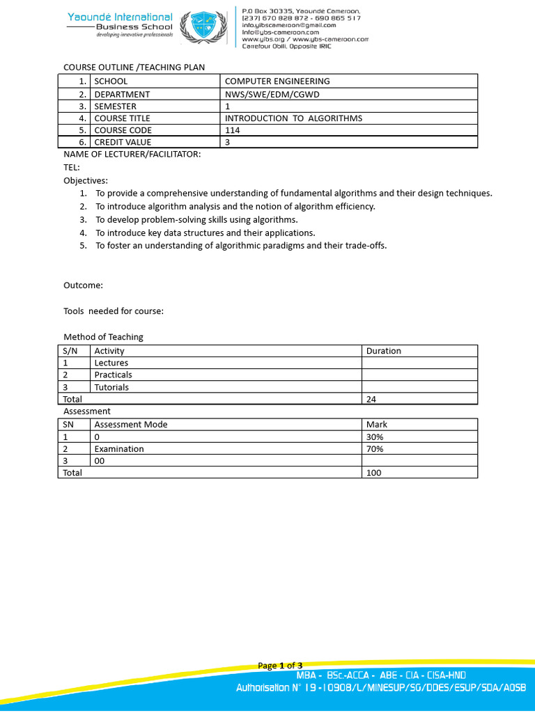 Introduction to Algorithms.docx | PDF | Dynamic Programming | Algorithms
