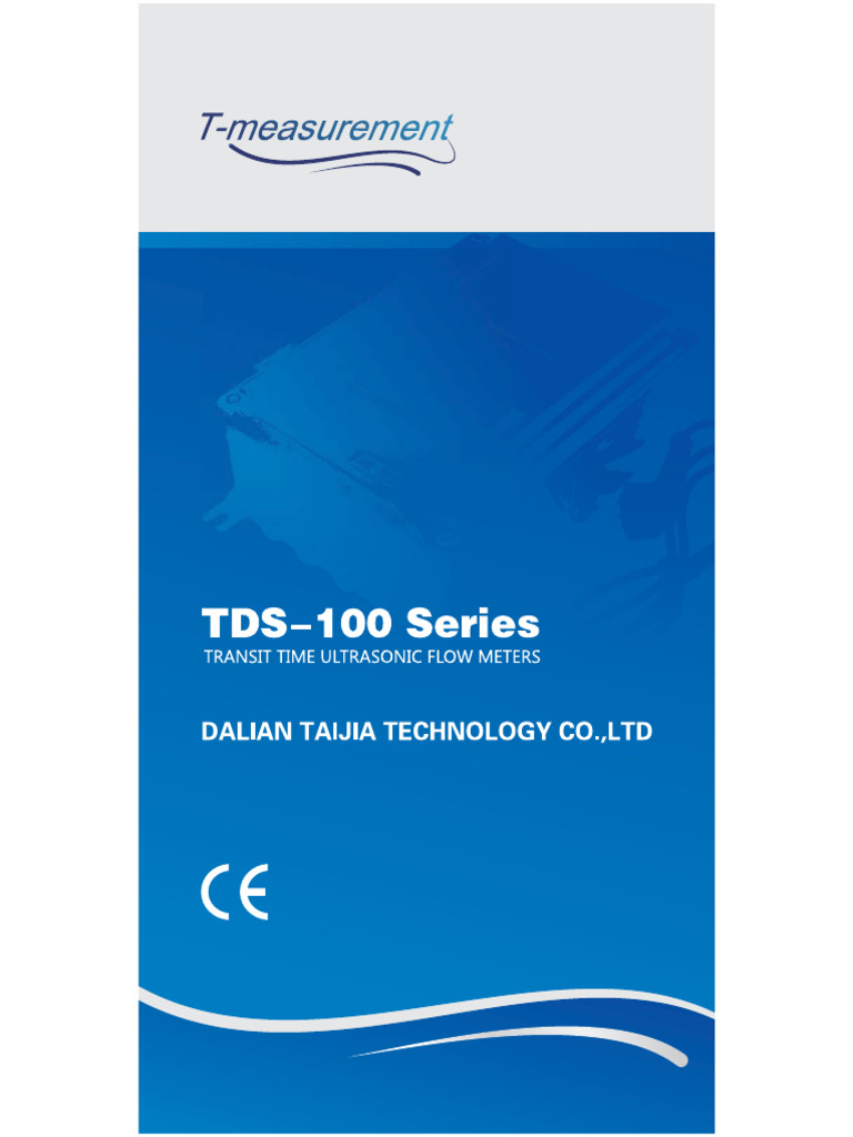 TDS-100 Series Flow Meter-1 | PDF