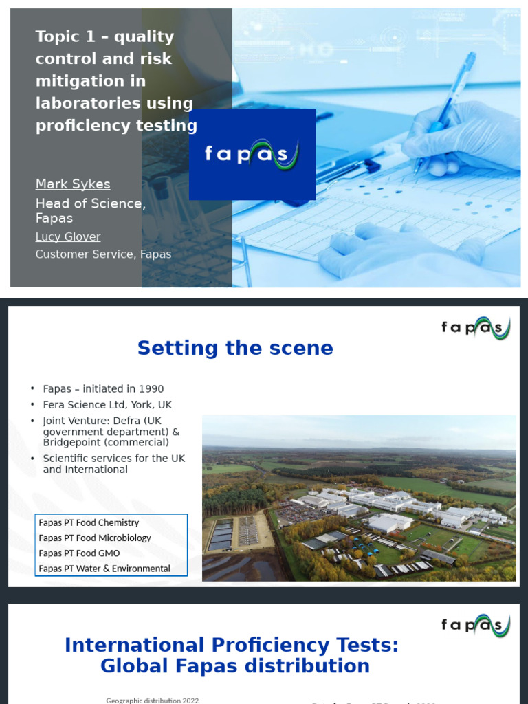 Proficiency Testing for Lab Quality Control | PDF | Soybean