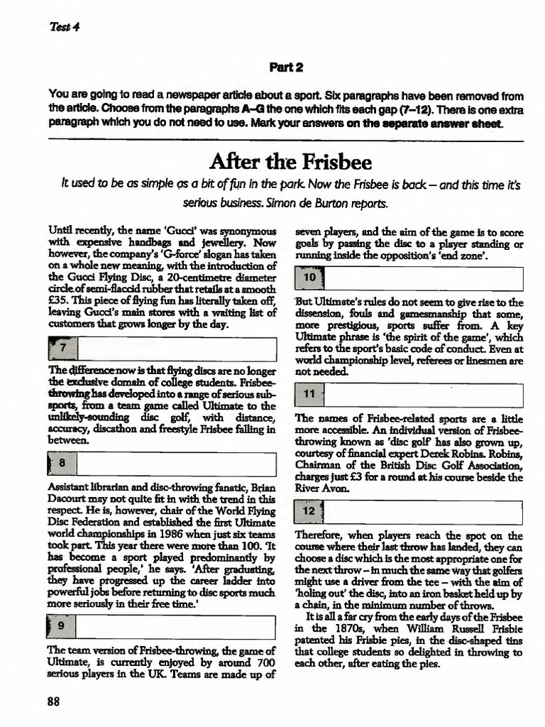 C1-C2 Placement Test V2 | PDF