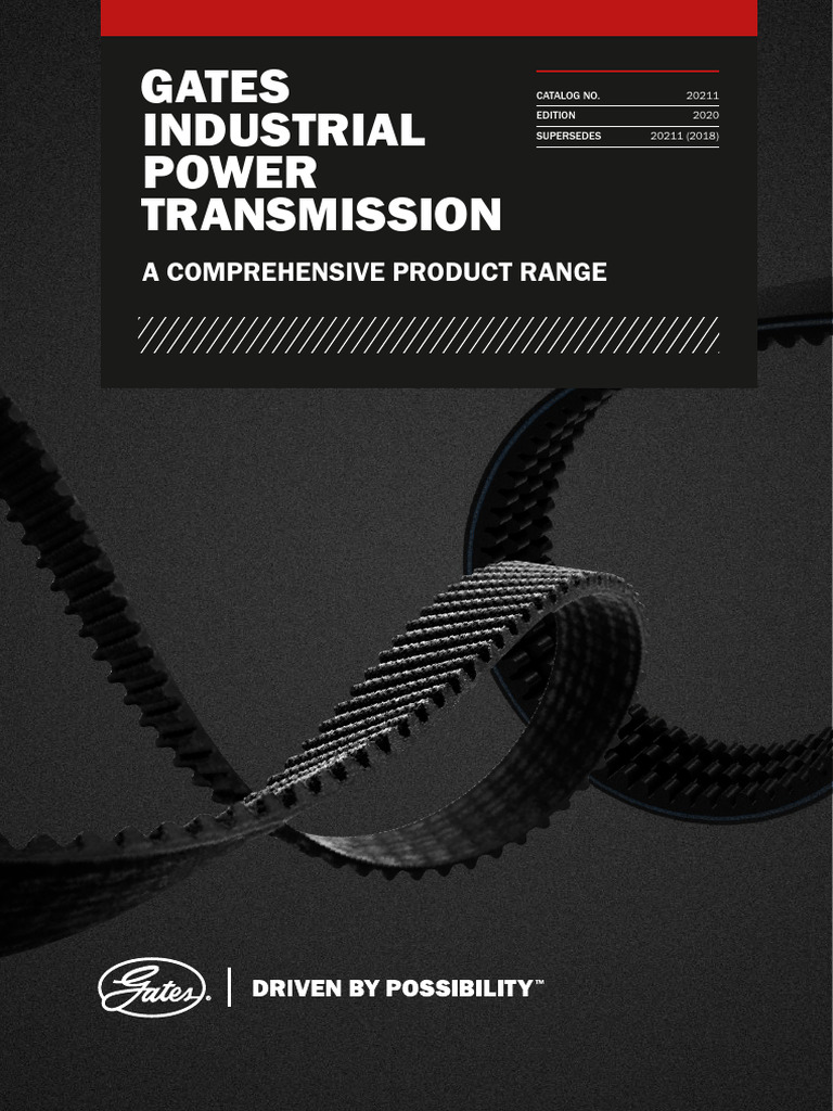 Gates Power Transmission Product Catalog | PDF | Belt (Mechanical ...