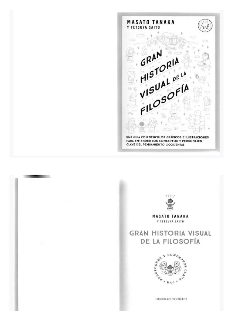 Masato Tanaka Gran Historia Visual dela Filosofia | PDF