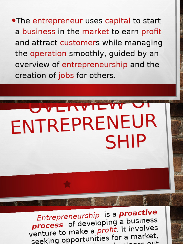 Understanding Entrepreneurship Essentials | PDF | Entrepreneurship ...