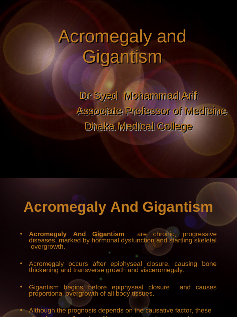 Acromegaly For Final | PDF | Insulin Like Growth Factor 1 | Growth Hormone