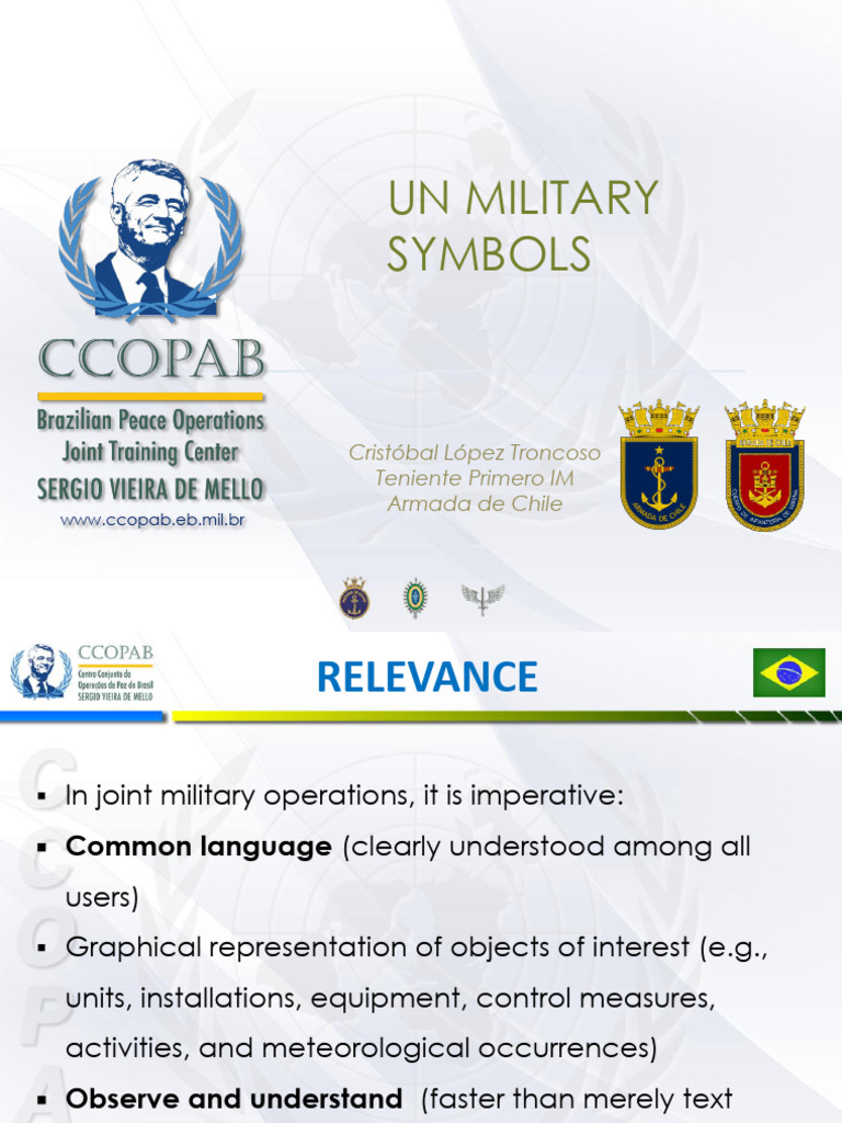 UN Military Symbols Overview Guide | PDF | Symbols | Cognition