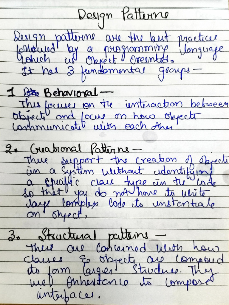 Design Pattern | PDF