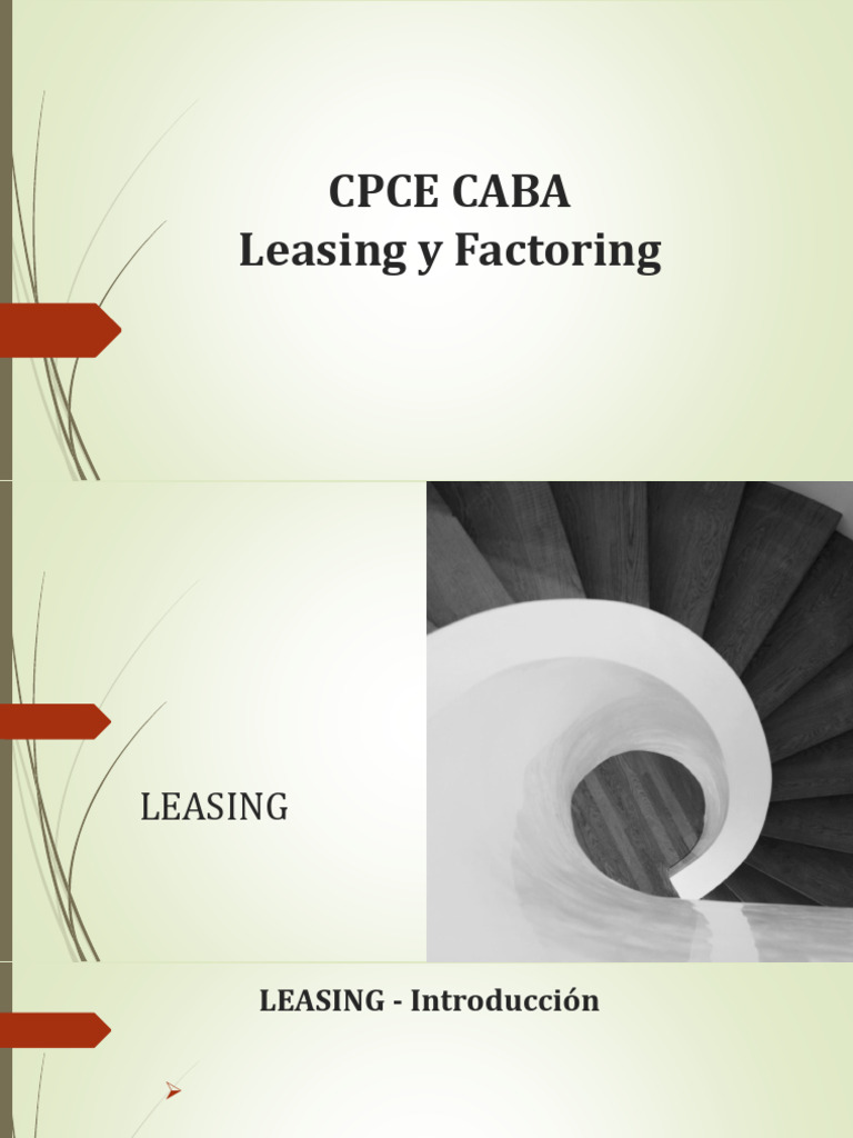 Guía Completa sobre Leasing y Factoring | PDF | Sector privado | Dinero
