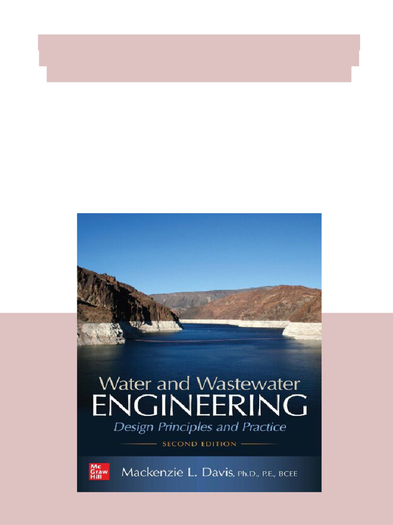 (Ebook) Water and Wastewater Engineering: Design Principles and Practice by Mackenzie L. Davis ...