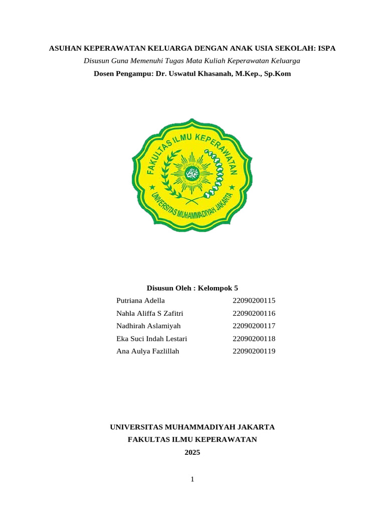 ASKEP Keluarga Dengan Anak Sekolah | PDF