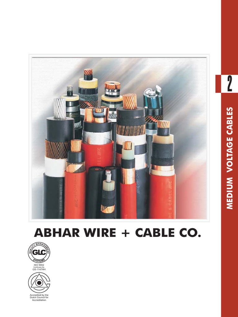 02 Medium Voltage Cables | PDF | Insulator (Electricity) | Electrical ...