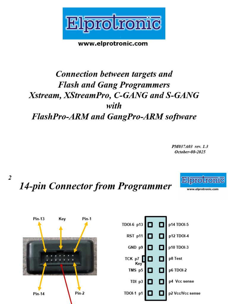 Pinout Guide for Flash and Gang Programmers | PDF | Electrical ...