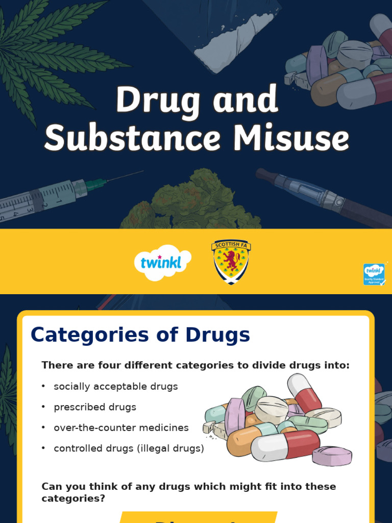 Cfe2 P 37 Drugs and Substance Misuse Powerpoint Ver 2 | PDF ...