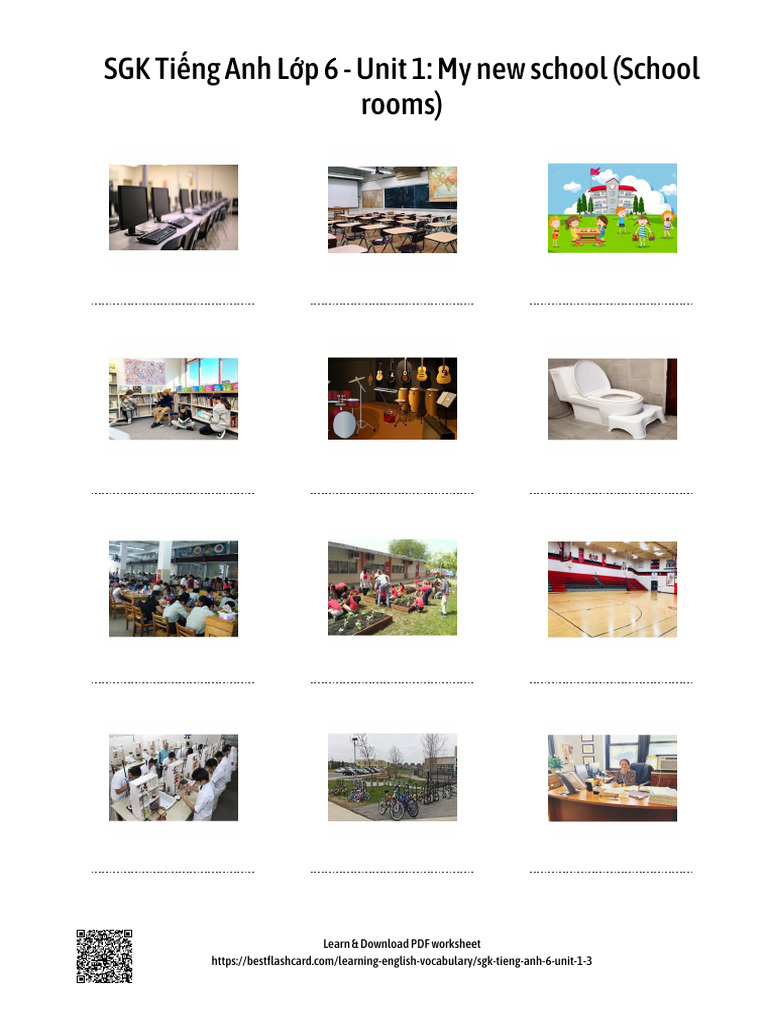 Vocabulary - School - Exercice 2 | PDF