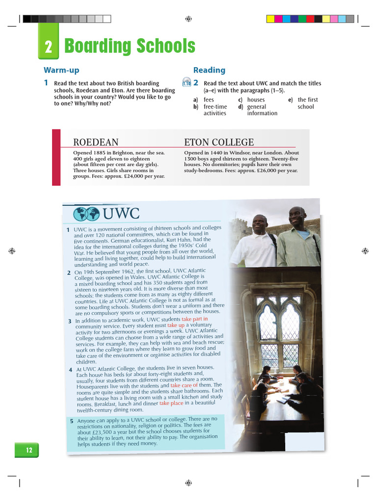 New Challenges 3 Boarding Schools | PDF