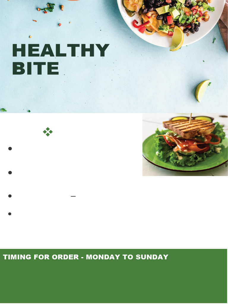 Bio Food for Caterer Flyer Template A4 | PDF