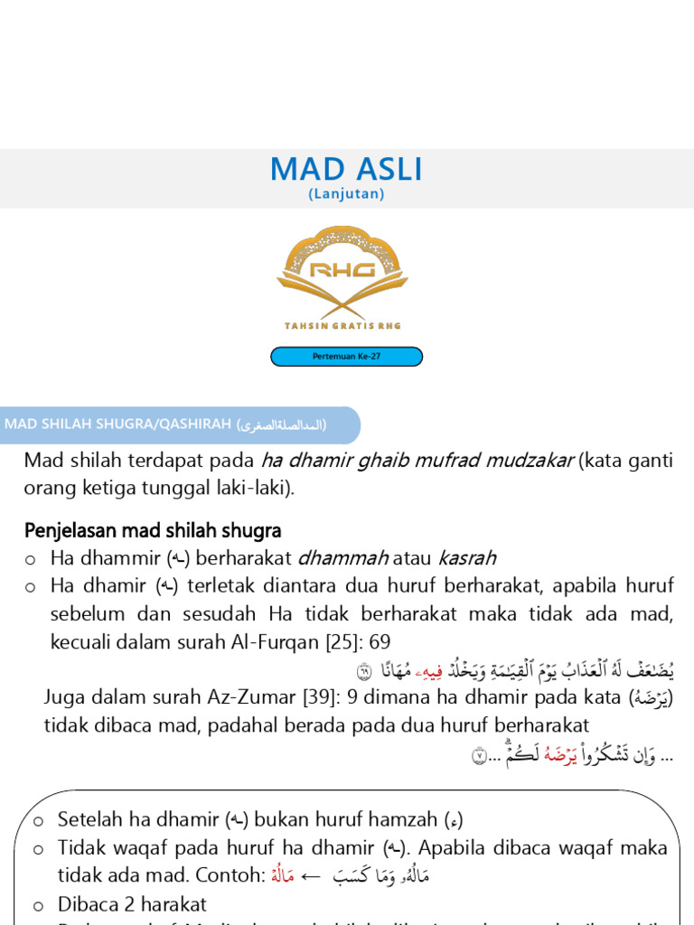 Materi 27 Mad Bag2-2_241114_132605 | PDF