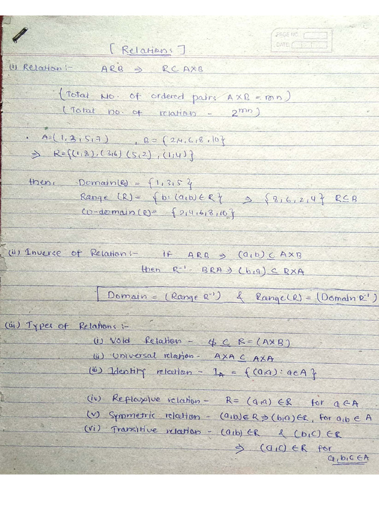 2-Relation Function Binary | PDF