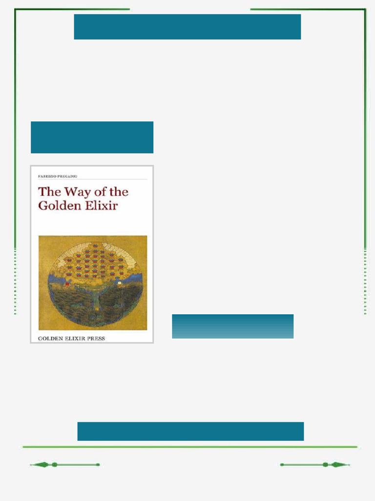 The Way of the Golden Elixir: An Introduction to Taoist Alchemy (Occasional Papers Book 3 ...