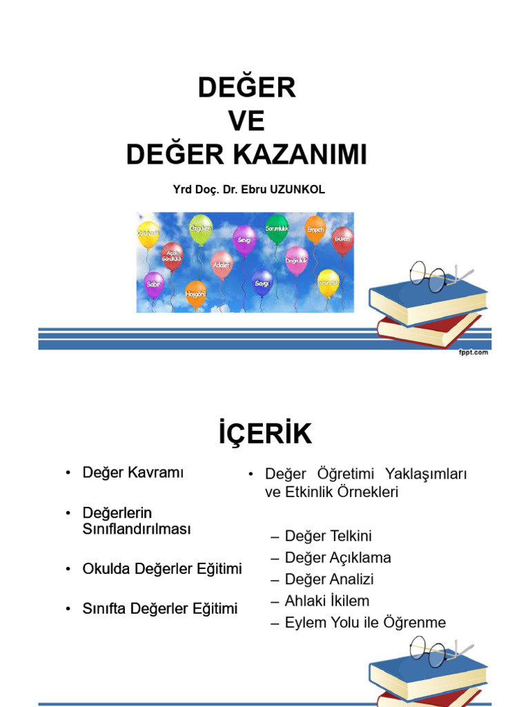 Karakter Ve de Er e Itimi - 19 Kas M | PDF