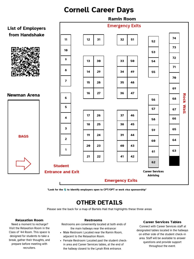 All Industries Career Fair Map | PDF