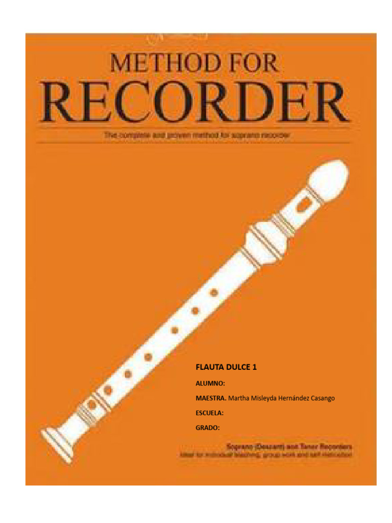 Suena Recorder Method | PDF