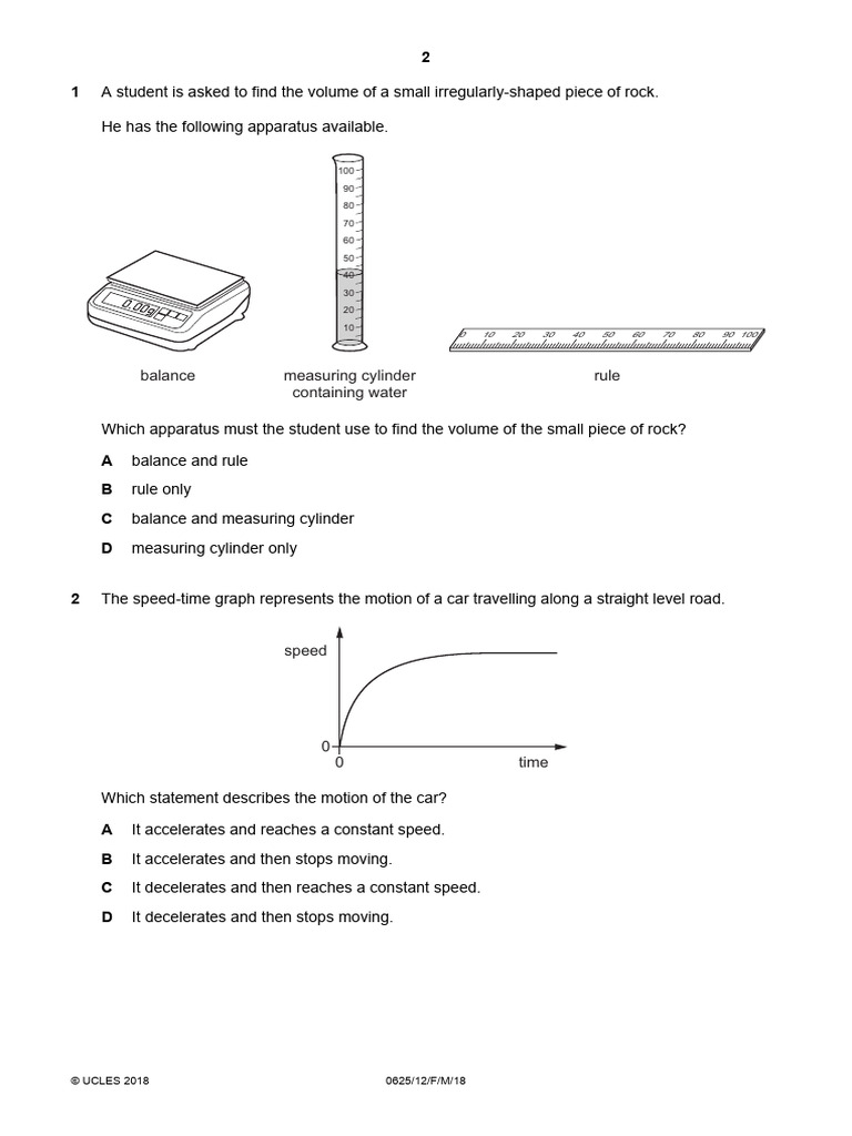 Physics Experiment Questions and Answers | PDF | Force | Weight
