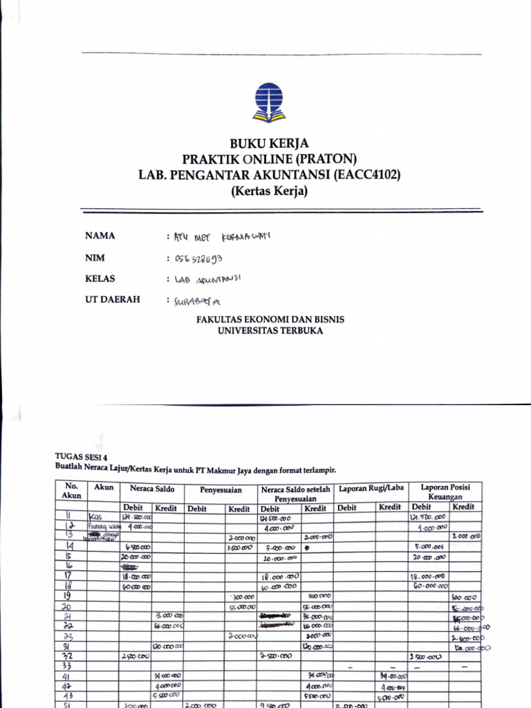 Sesi 4 Lab Akuntansi | PDF