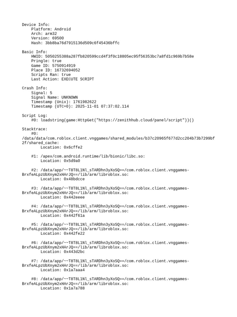 Crash 69500 1761982622 | PDF | Computer Engineering | System Software