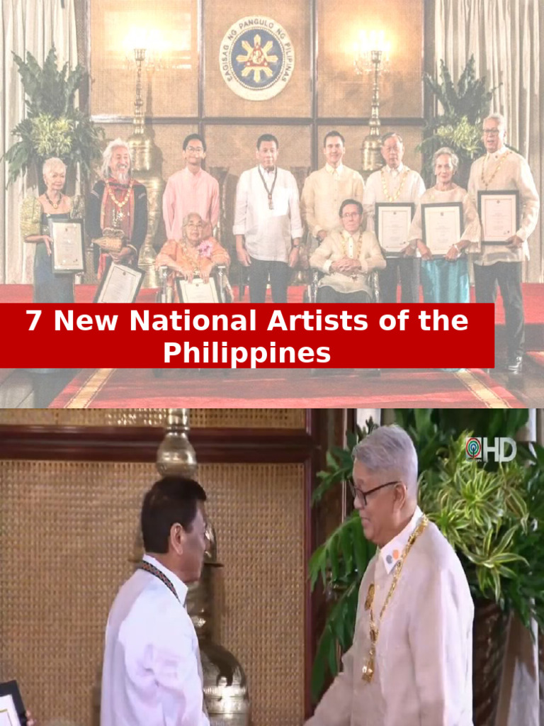 7 New National Artists of the Philippines | PDF | Philippines