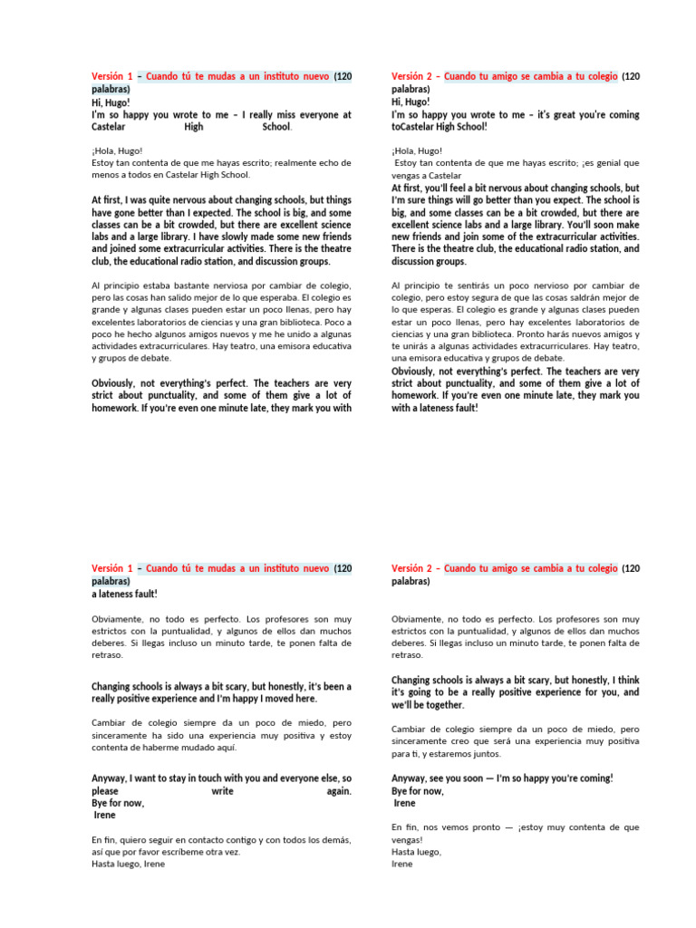 Writing Email t1 | PDF