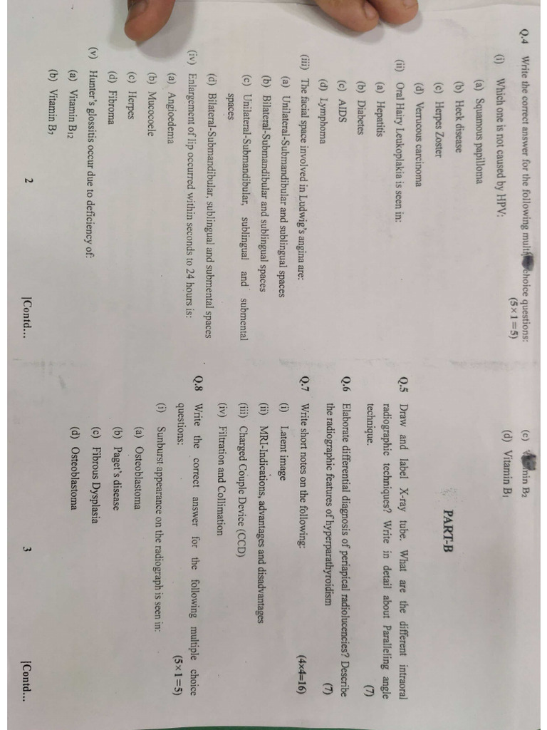 Omr Questions Paper | PDF