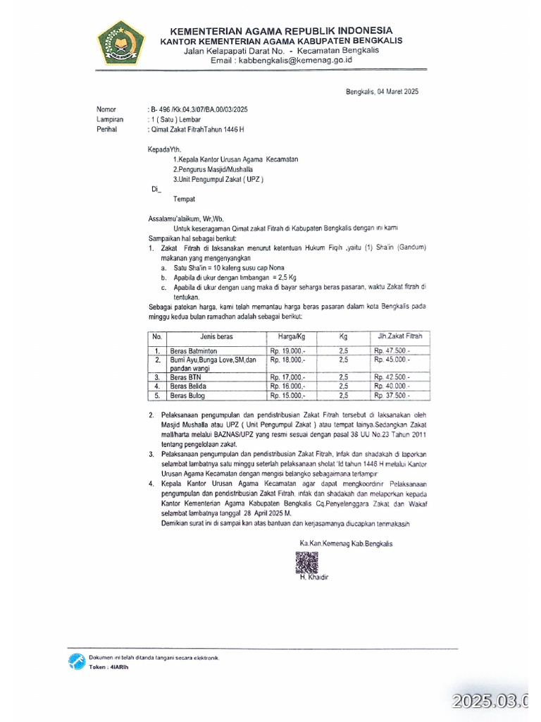 Qimat Zakat 2025 | PDF