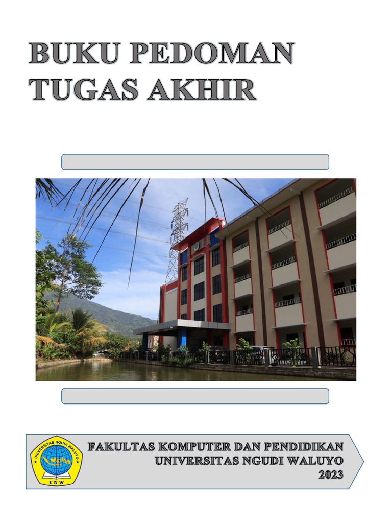 Buku Pedoman Tugas Akhir - 22-07-2024 (2) | PDF