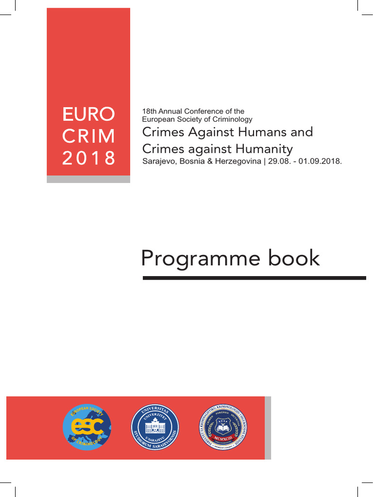 ESC 2018: Crimes Against Humans & Humanity | PDF | Sarajevo | Crimes