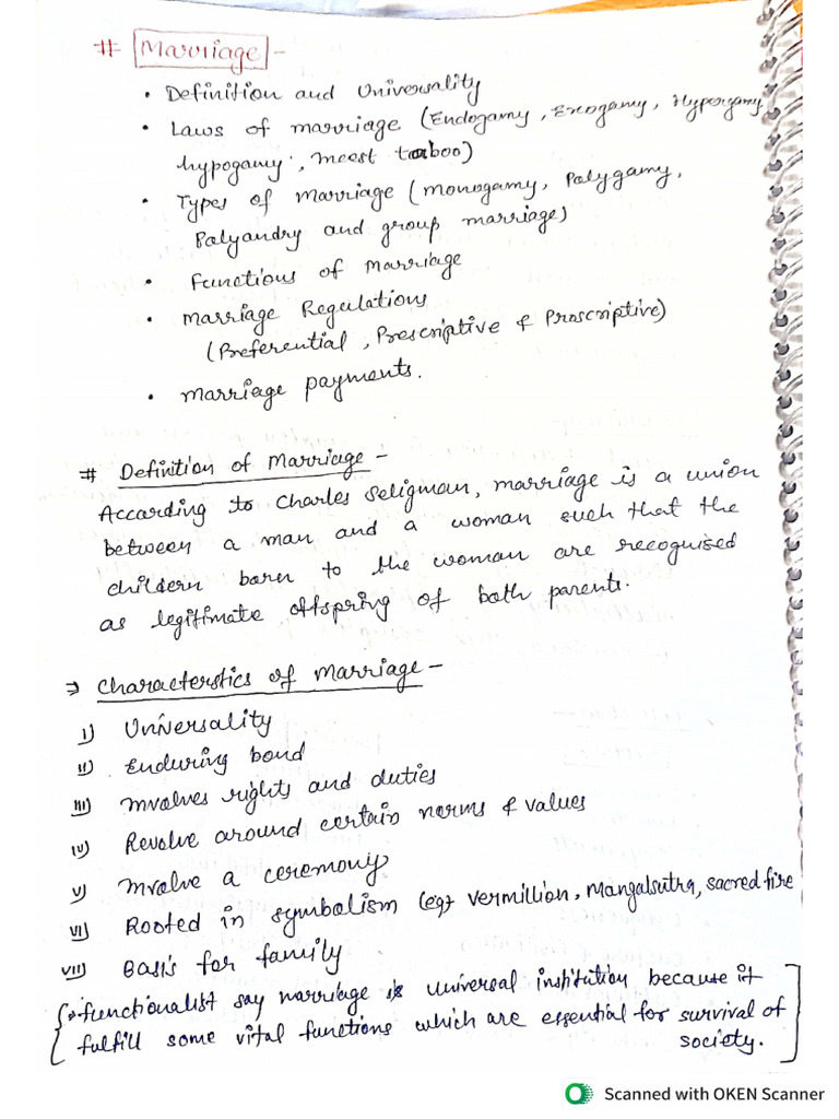 Marriage and Its Types | PDF