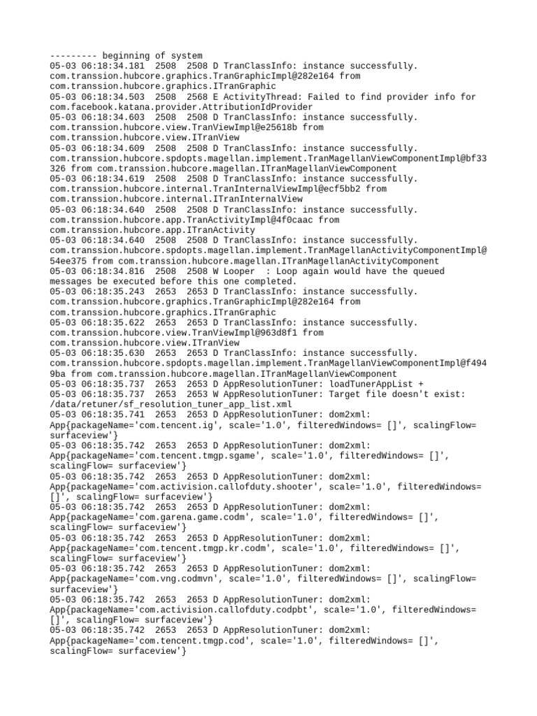 ML-Logcat-1746227930612 | PDF | Computer Engineering | Computer Programming