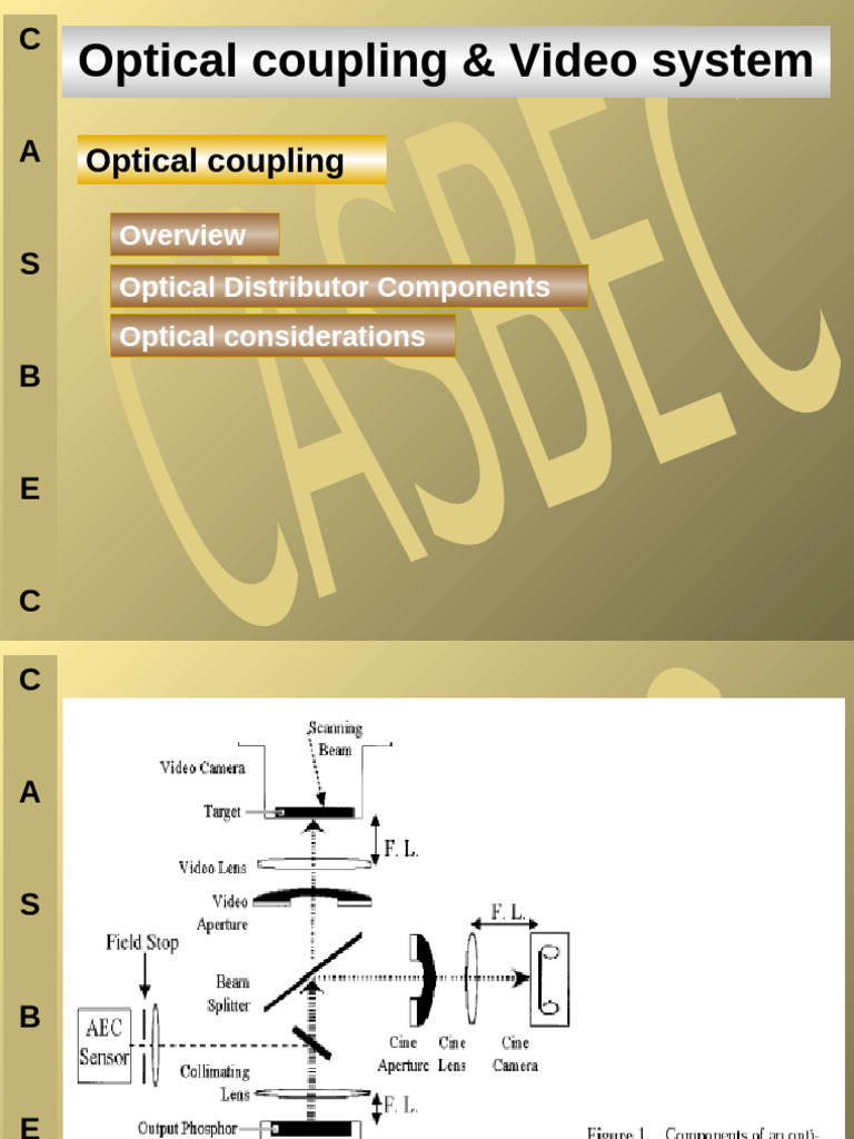 5- Optical Coupling & Video System | PDF