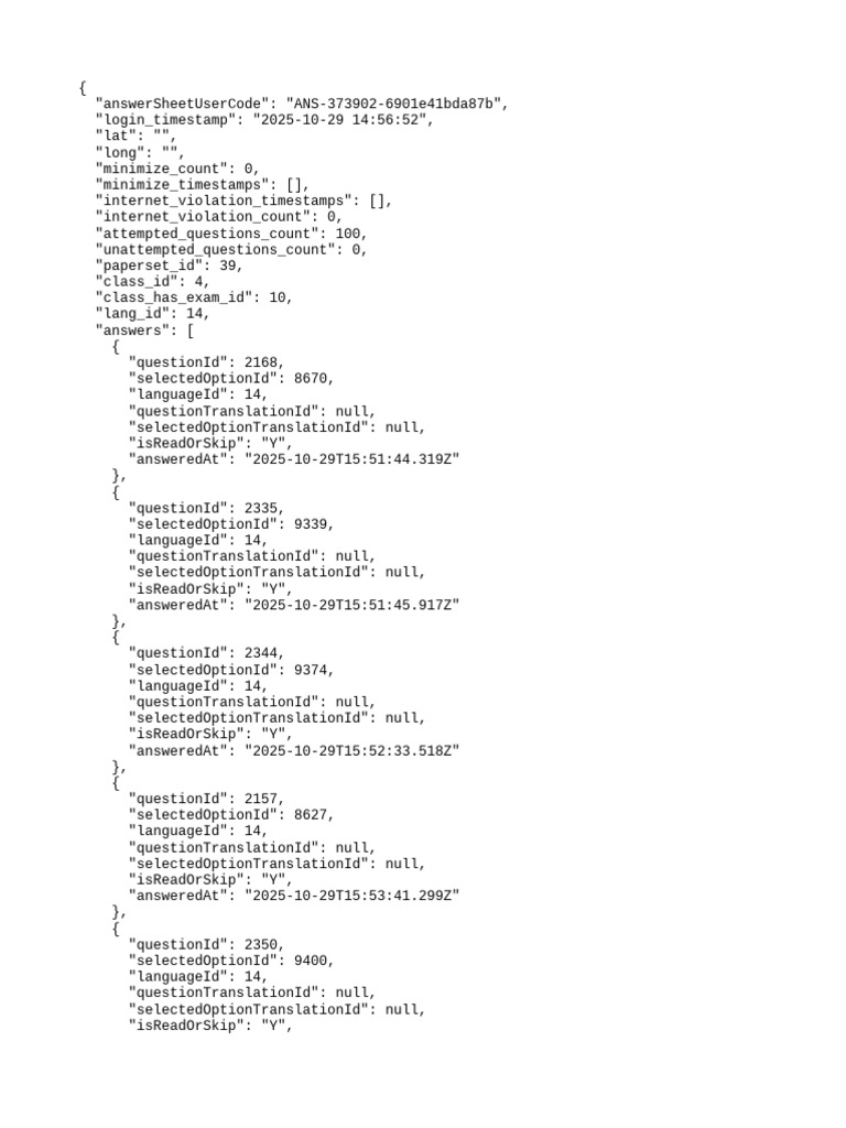 VVM 2025 Answer Key and Sheet | PDF | Human–Machine Interaction ...