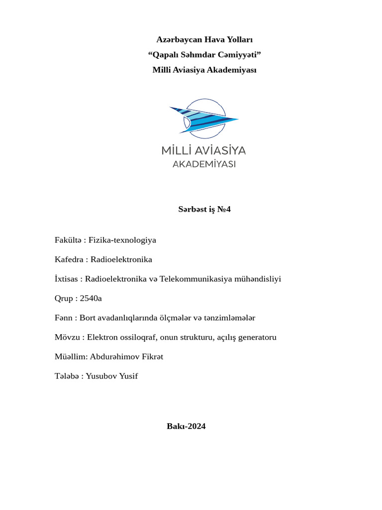 Bort Sb4 Yusif | PDF