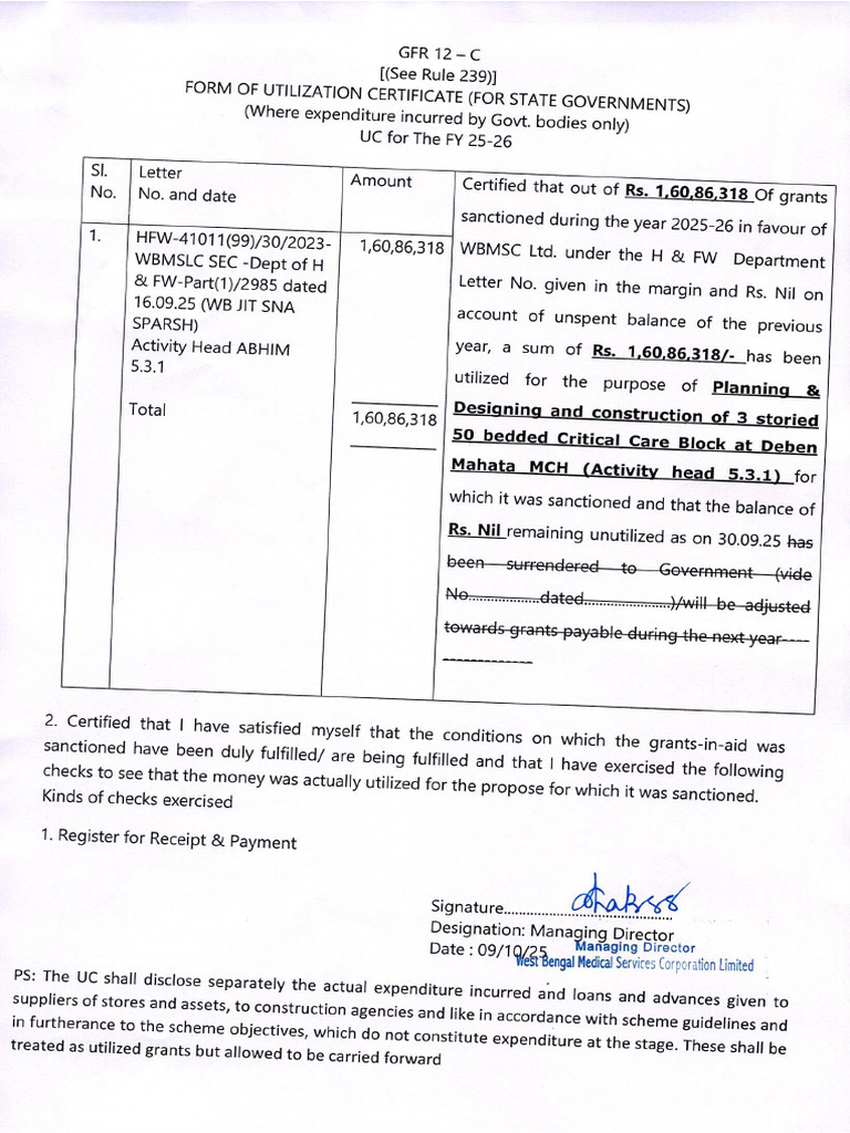 Deben Mahato Uc 1.60cr_0001 | PDF