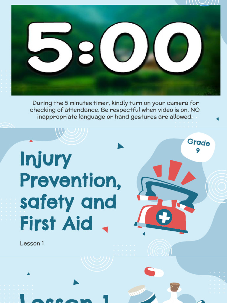 health 3.1 | PDF | First Aid | Medical Specialties