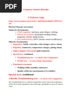 DVT Physical Assessment Guidelines | PDF | Edema | Vein