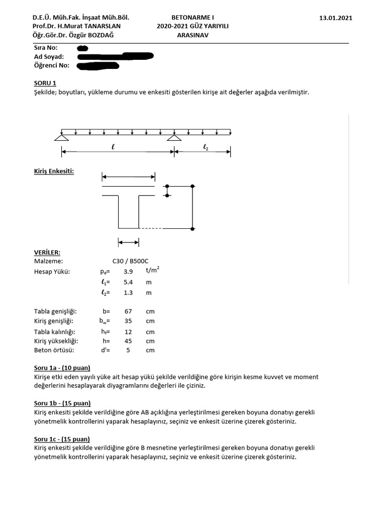 2020-2021 Vize | PDF