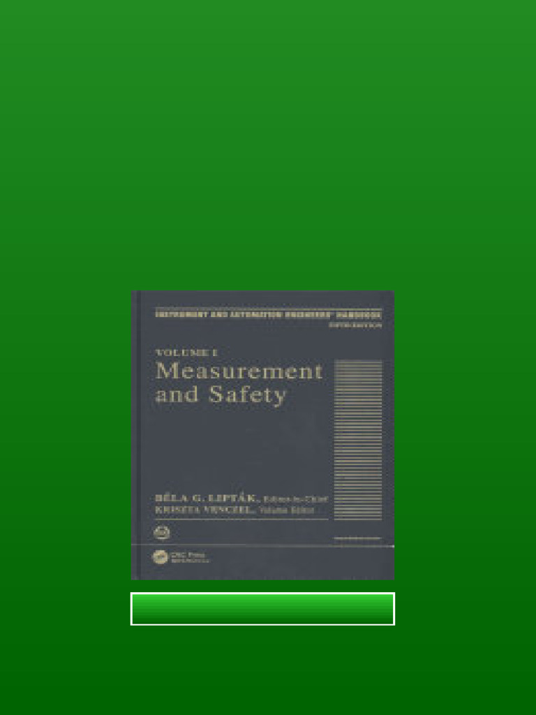 Instrument And Automation Engineers Handbook 5th Edition Bela G Liptak ...