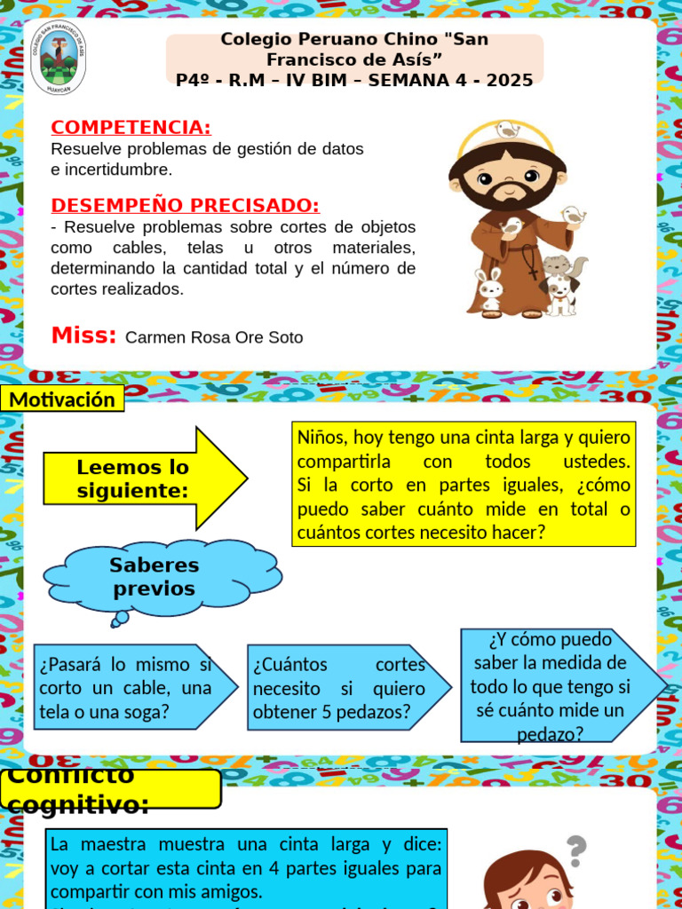 Problemas de Cortes y Medidas en Clase | PDF | Cognición